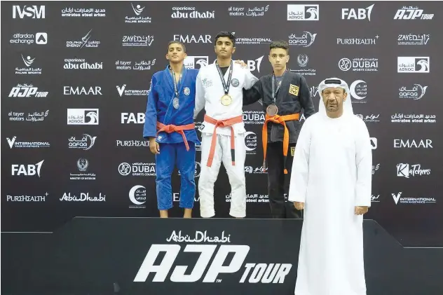 Sharjah Self-defense Sports Club star at AJP Tour Jiu-jitsu Championsh ...