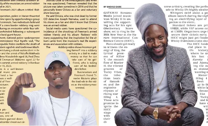 Freeman linked to another robbery case - PressReader