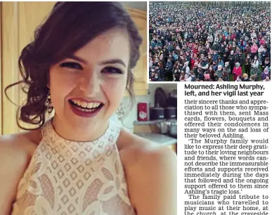Hundreds to mark the anniversar­y of Ashling’s killing - PressReader