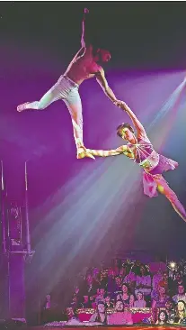 POP-UP CIRCUS ENTERTAINS CROWD ON OPENING NIGHT - PressReader