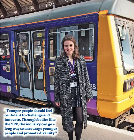 Georgia Ehrmann, Track Access Manager, Arriva Rail North - PressReader