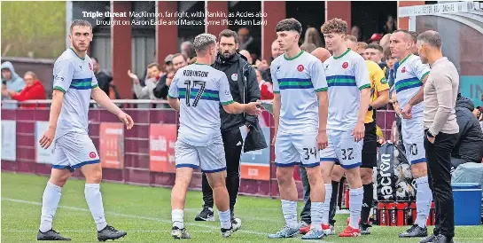 Daz in surprise outing as Accies break Hearts - PressReader
