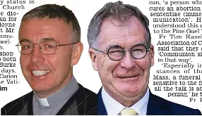 Priests’ associatio­n condemns refusal to give Communion to junior ...