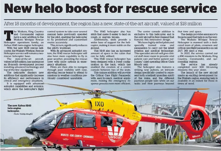 New helo boost for rescue service - PressReader