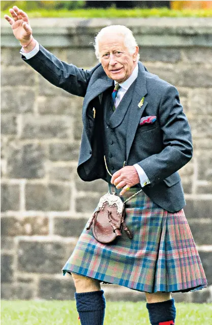 King pays sincere tribute to ‘uniquely special’ Scotland - PressReader