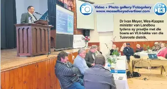 Dr Ivan Meyer bring hoop vir boere - PressReader