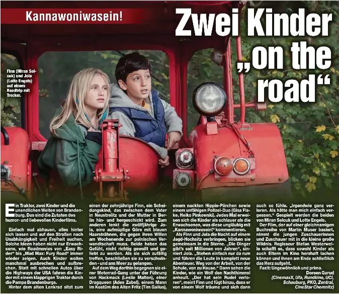 Zwei Kinder „on the road“ - PressReader
