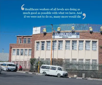‘Very little has changed at Rahima Moosa hospital’ - PressReader