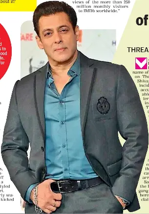 Triptii Dimri tops IMDB’S ‘Top Most Popular Stars’ Man enters set of Salman Khan’s upcoming film ...