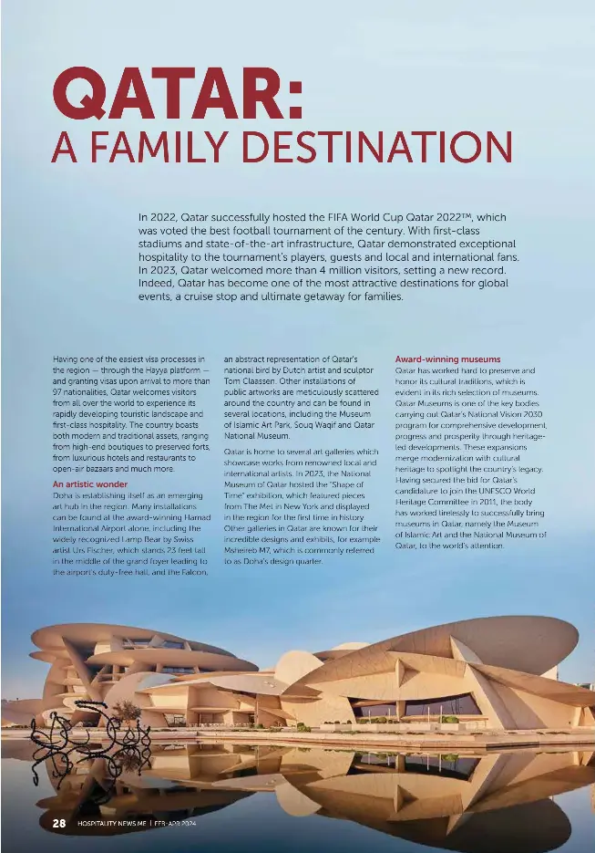 QATAR: A FAMILY DESTINATIO­N - PressReader