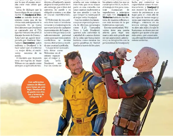 ‘Deadpool & Wolverine’ llegan con humor negro y un plan de rescate para ...