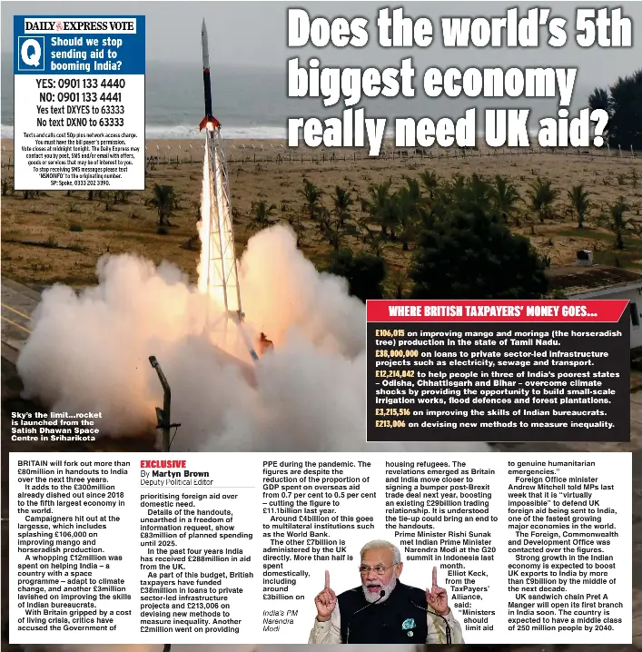 Does the world’s 5th biggest economy really need UK aid? - PressReader