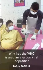 Why has the WHO issued an alert on viral hepatitis? - PressReader
