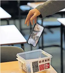 Mobile ban could tackle bullying and disruption in class - PressReader