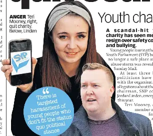 Bullying row as 3 quit scandal parly - PressReader