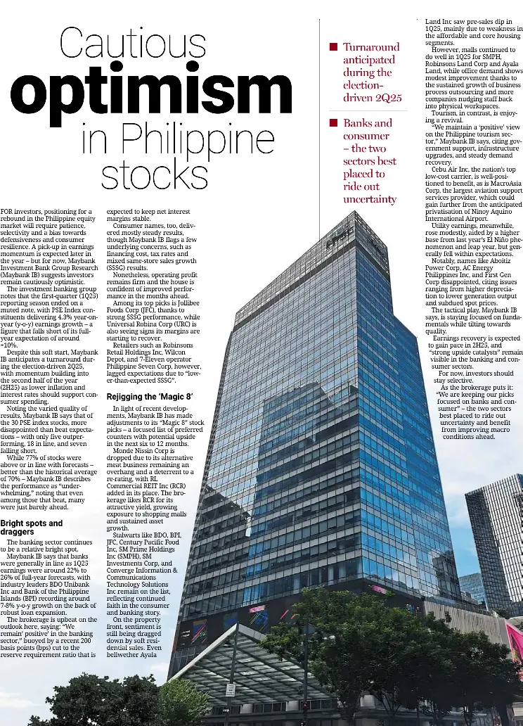 Cautious optimism in Philippine stocks - PressReader