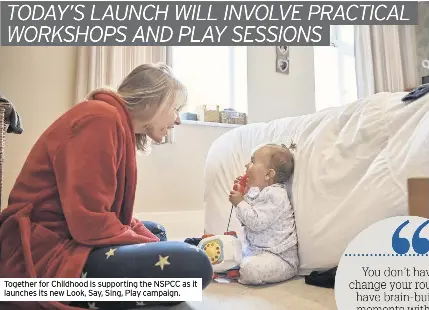 News New campaign urges parents to sing and play with their babies ...