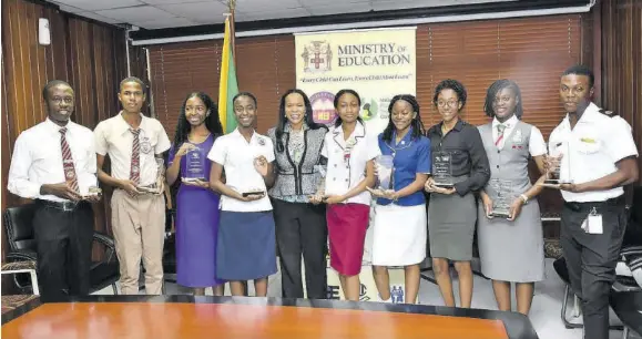 Top nine CSEC/CAPE students receive awards - PressReader