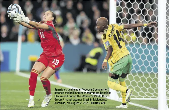 Goalie Spencer urges Reggae Girlz to learn from errors - PressReader