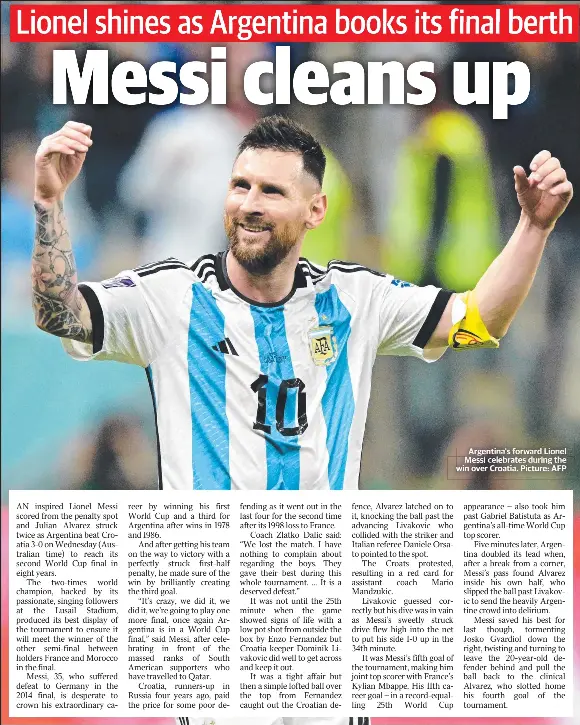 Messi cleans up - PressReader