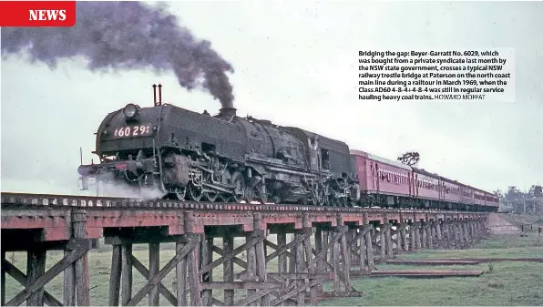 UK-built Garratt recruited to museum fleet in ‘bargain buy’ - PressReader