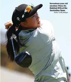 Geary and Xu excel at Australian Open - PressReader