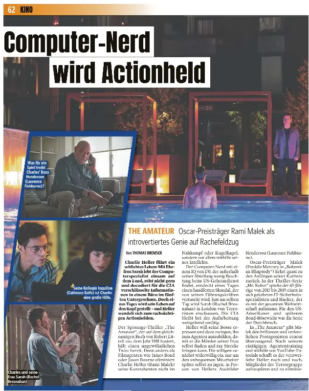 Computer-Nerd wird Actionheld - PressReader