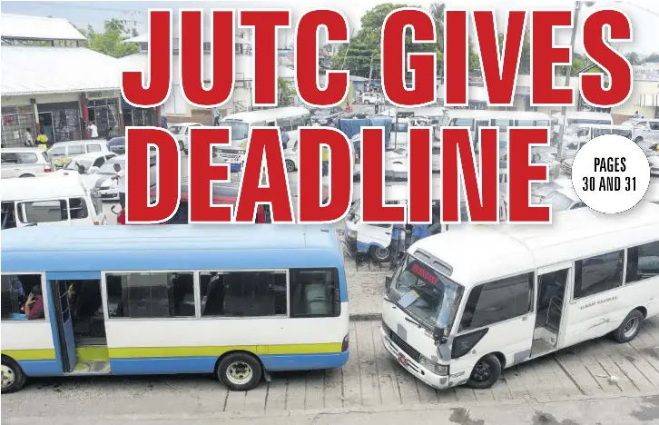 JUTC GIVES DEADLINE - PressReader