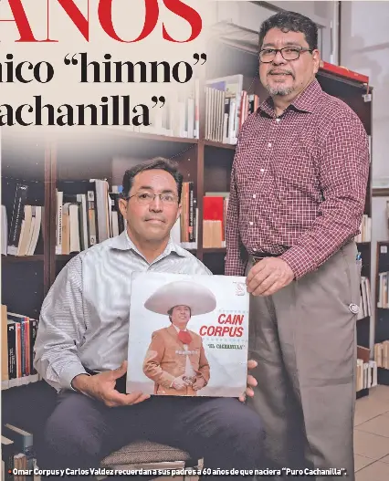Del icónico “himno” “El Cachanilla” - PressReader