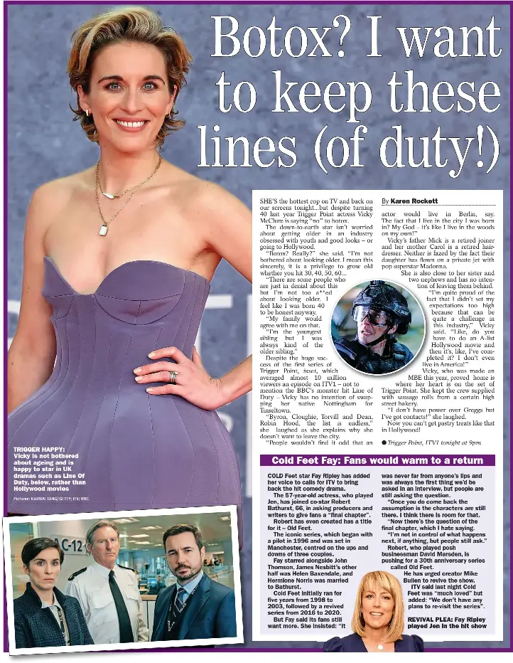 Botox? I want to keep these lines (of duty!) - PressReader