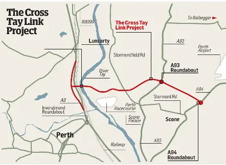 Finalised plans submitted for Cross Tay Link Road. - PressReader
