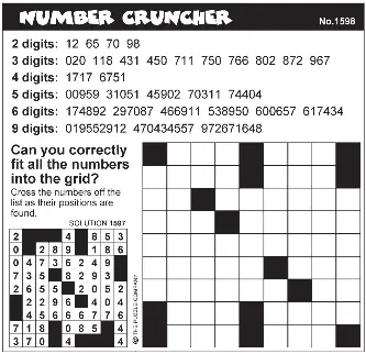 NUMBER CRUNCHER - PressReader