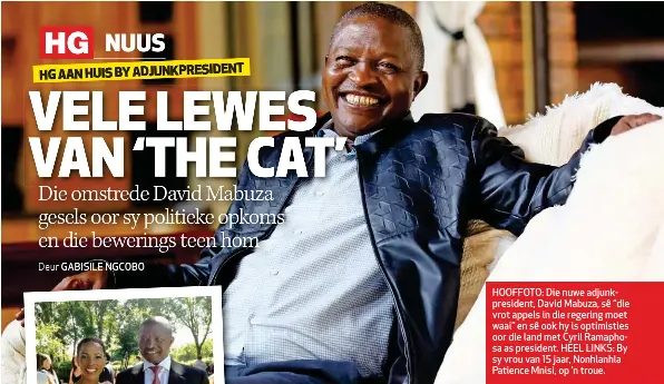 Omstrede David Mabuza stel sy kant - PressReader