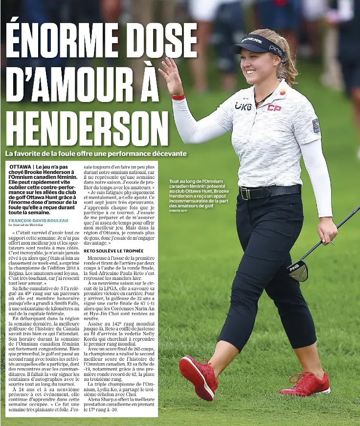 ÉNORME DOSE D’AMOUR À HENDERSON - PressReader