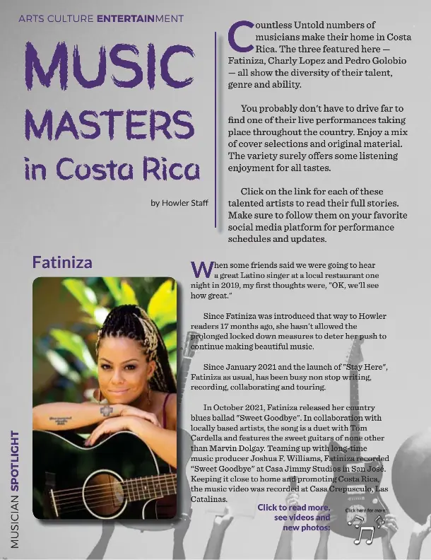 MUSIC MASTERS in Costa Rica - PressReader