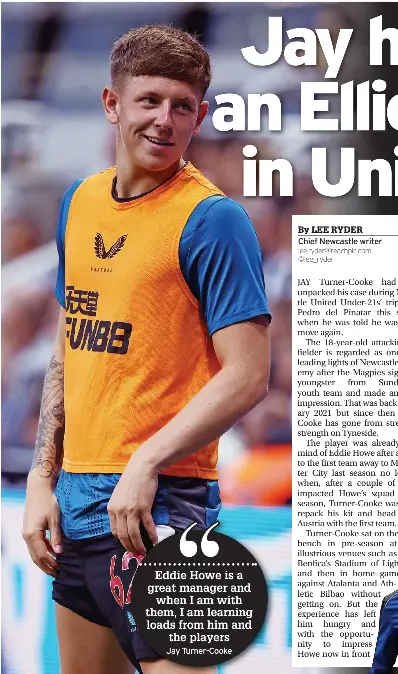 Jay hoping he can do an Elliot and win place in United’s first team - PressReader