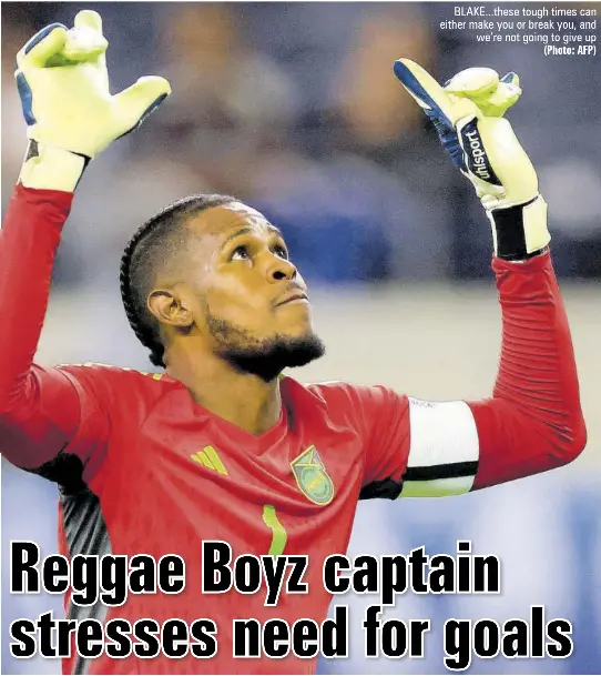 Reggae Boyz captain stresses need for goals - PressReader