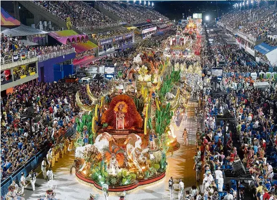 Bets agora apostam nos desfiles das escolas de samba - PressReader