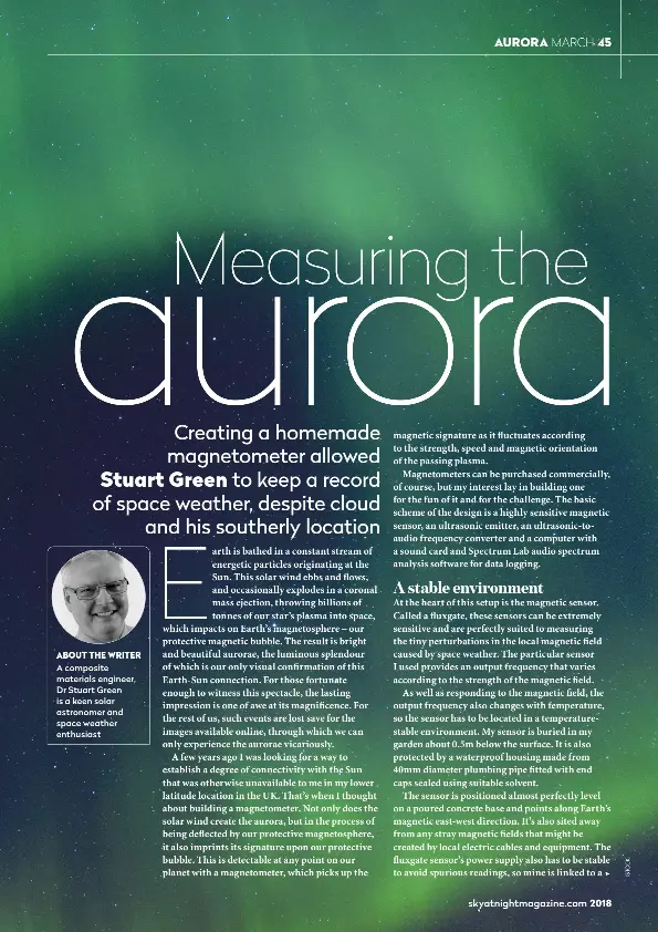 MEASURING THE AURORA - PressReader