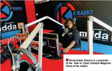 The MDDA funds K Radio's modern studios - PressReader