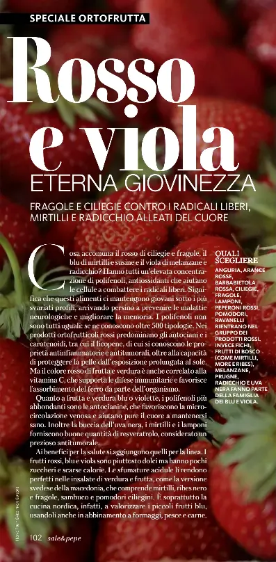Rosso e viola ETERNA GIOVINEZZA - PressReader