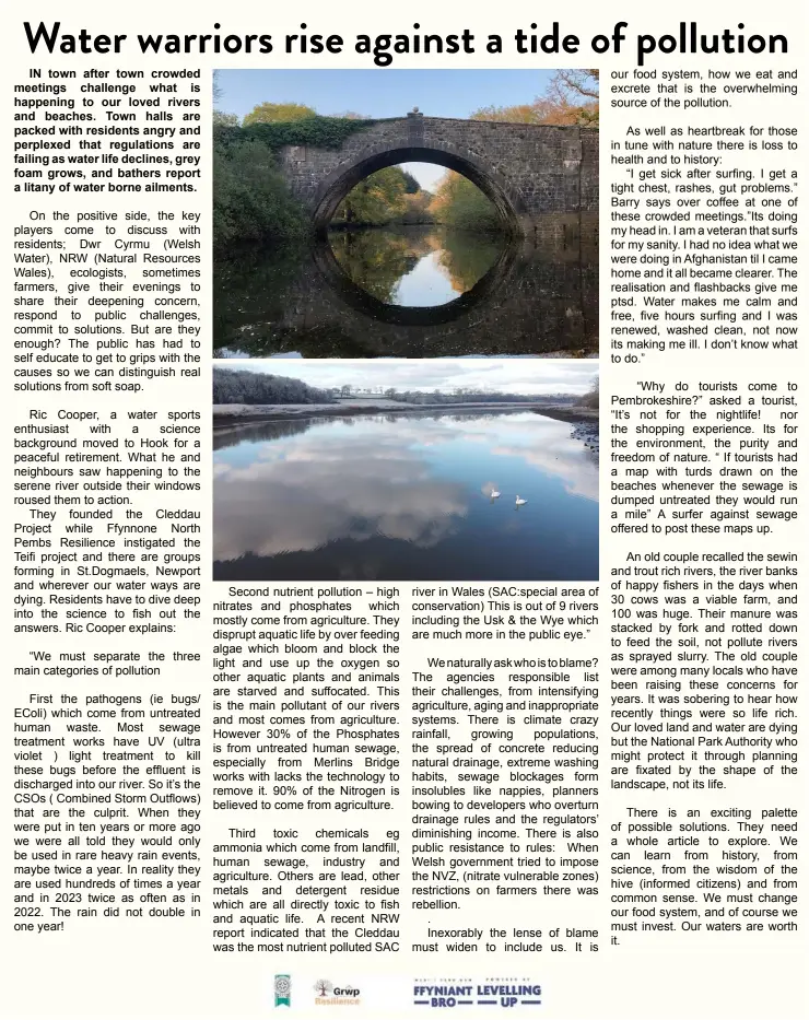 Water warriors rise against a tide of pollution newS - PressReader