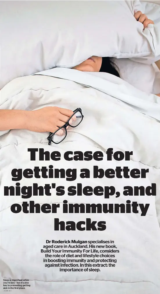 The case for getting a better night's sleep, and other immunity hacks - PressReader