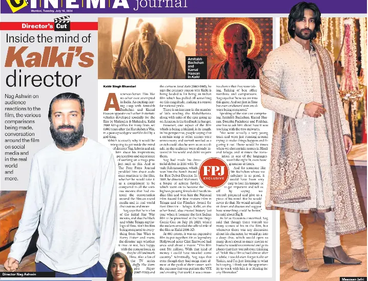 Inside the mind of Kalki’s director - PressReader