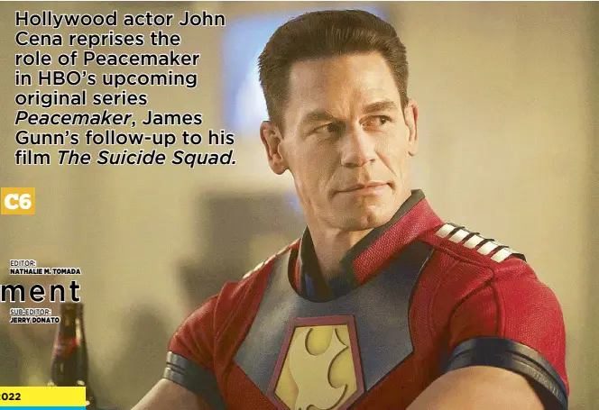 John Cena vows to have peace ‘at any cost’ in HBO’s Peacemaker - PressReader