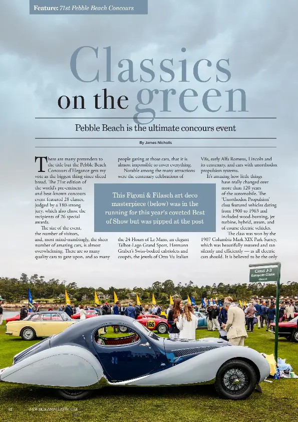 Classics on the green - PressReader