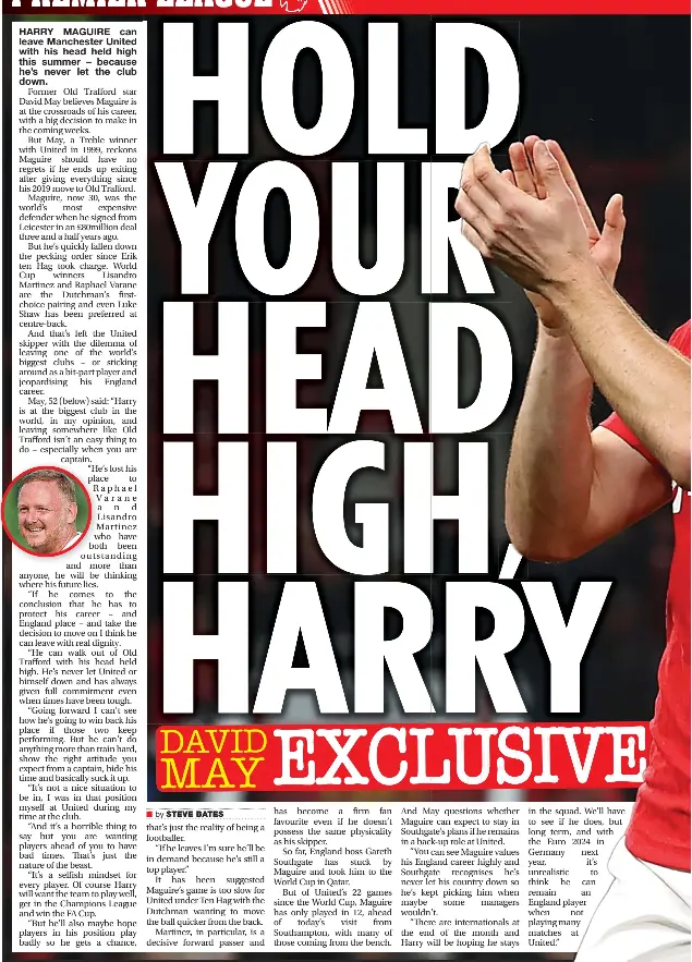 HOLD YOUR HEAD HIGH, HARRY EXCLUSIVE - PressReader