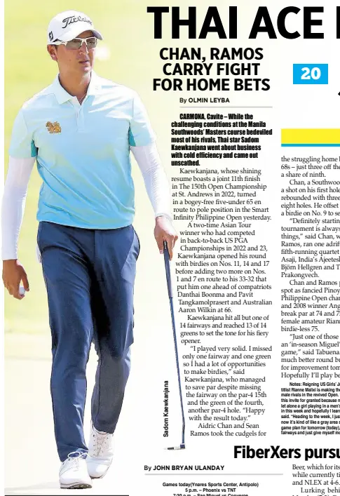 THAI ACE IN COMMAND - PressReader