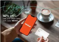 NBO celebrates National Day with 50% discount on Talabat for credit ...