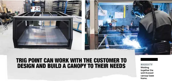 TRIG POINT CAN WORK WITH THE CUSTOMER TO DESIGN AND BUILD A CANOPY TO ...